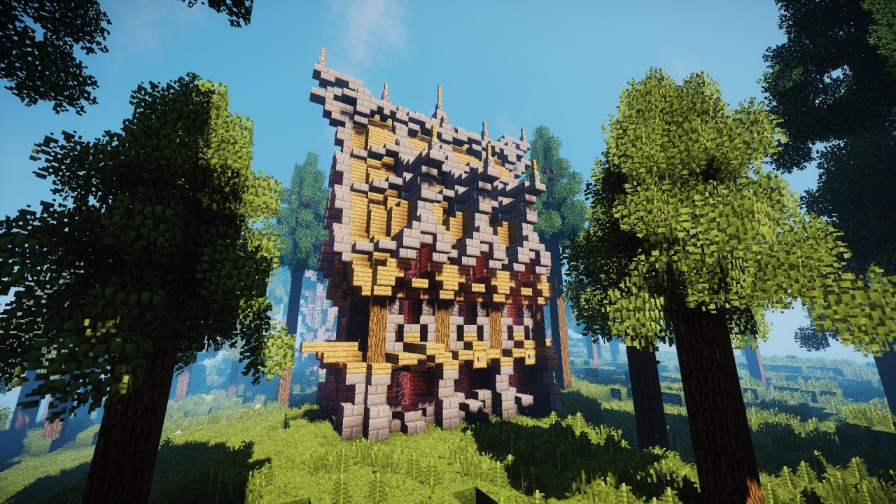Bundle of my medieval/fantasy builds Minecraft Map