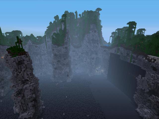 the hole.... Minecraft Map
