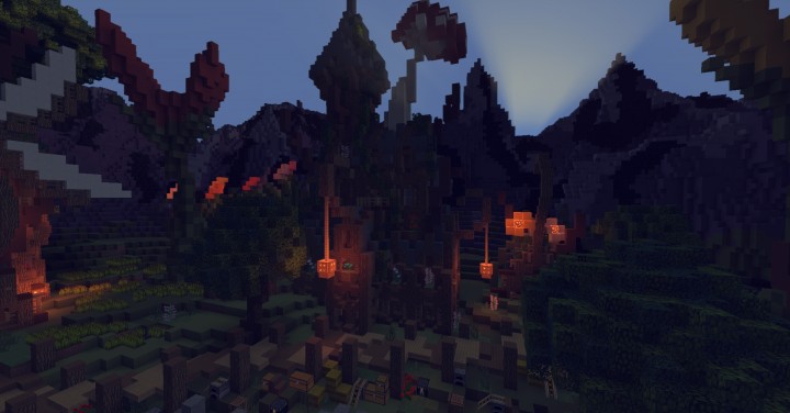 The Land of Wonder - WoodyCraft Minecraft Map