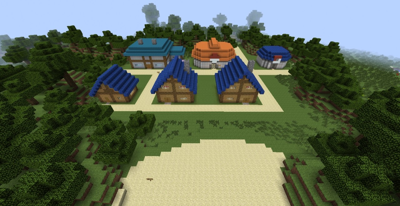 Pokémon Sinnoh Region Minecraft Map