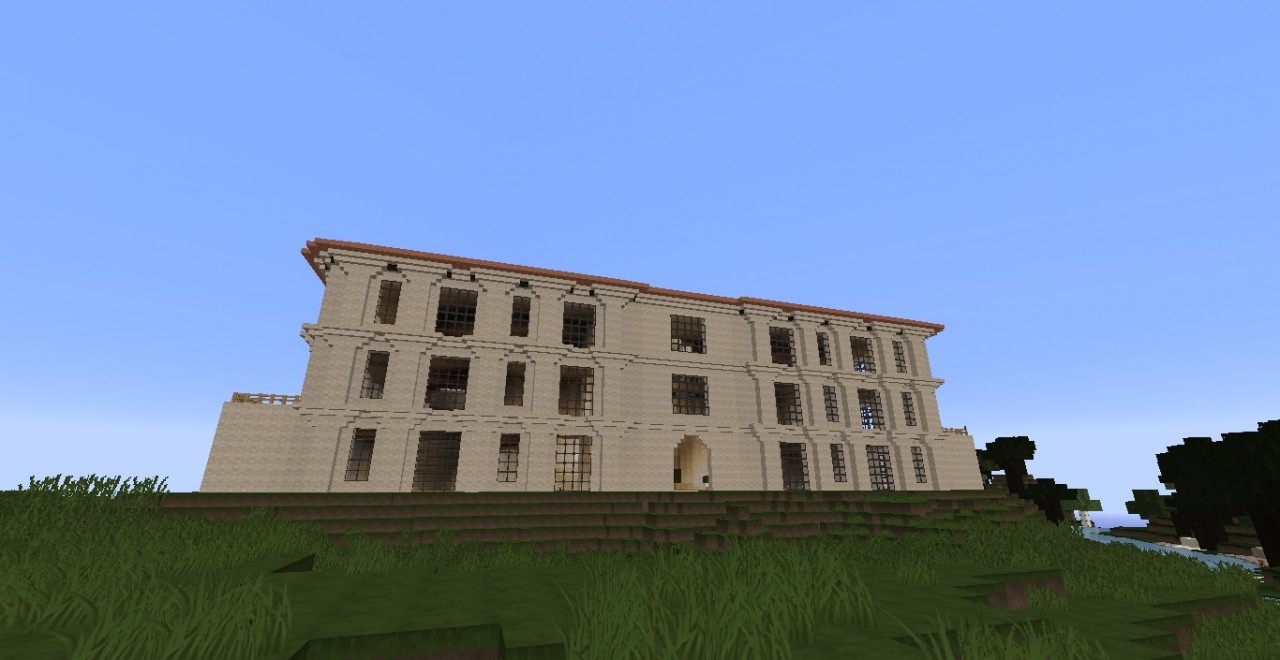 Large Mediterran Villa Minecraft Map