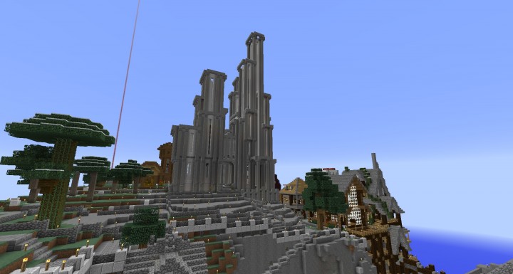 Modern Town hall Minecraft Map