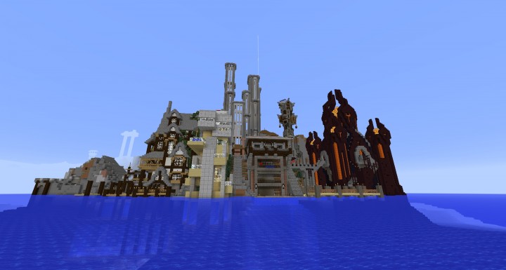 Modern Town hall Minecraft Map