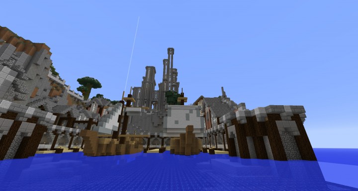 Modern Town hall Minecraft Map