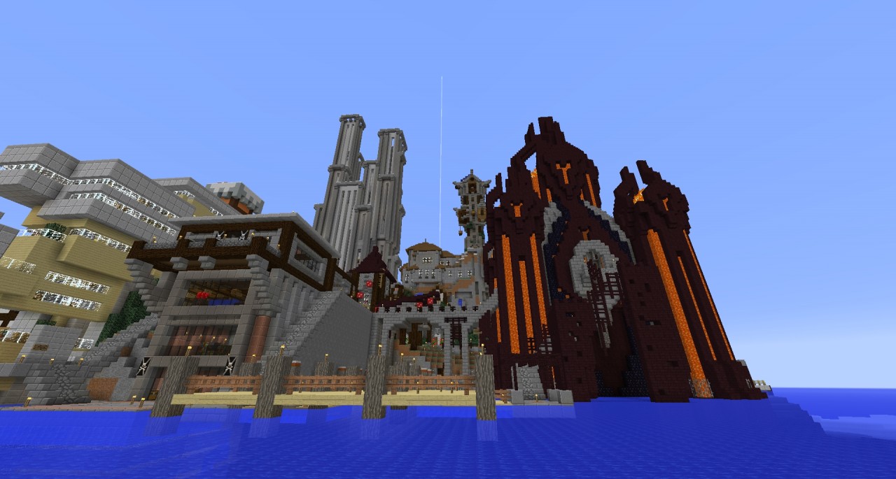 Modern Town hall Minecraft Map