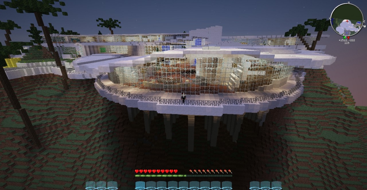 Iron Man 3 Malibu Mansion Minecraft Map