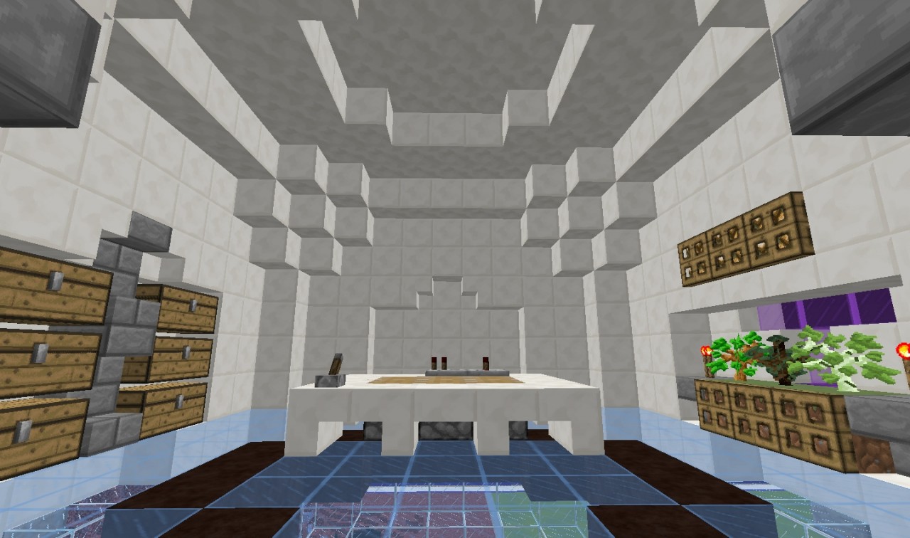 A Spawn + Creative Plot I made on a server. Minecraft Map