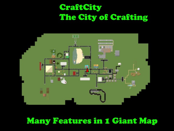 CraftCity Minecraft Map