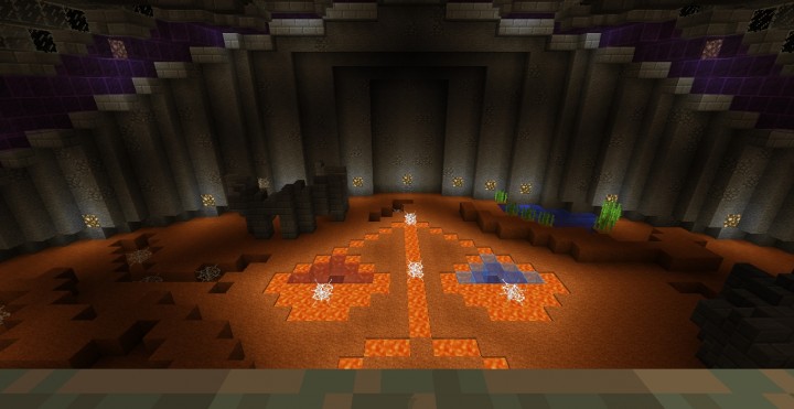 Ianite's theme'd spawn Minecraft Map