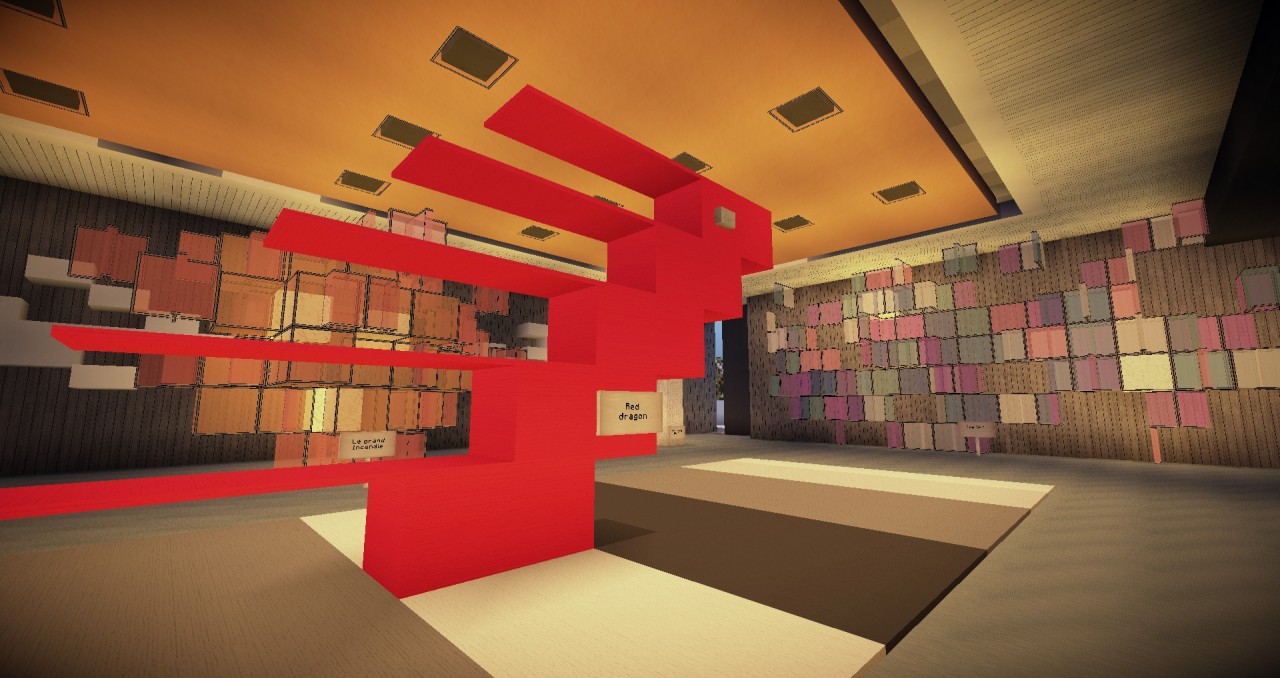 Modern art museum Minecraft Map