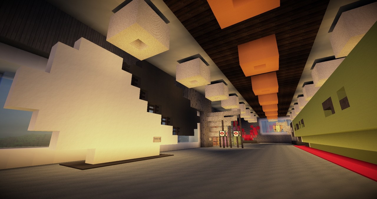 Modern art museum Minecraft Map