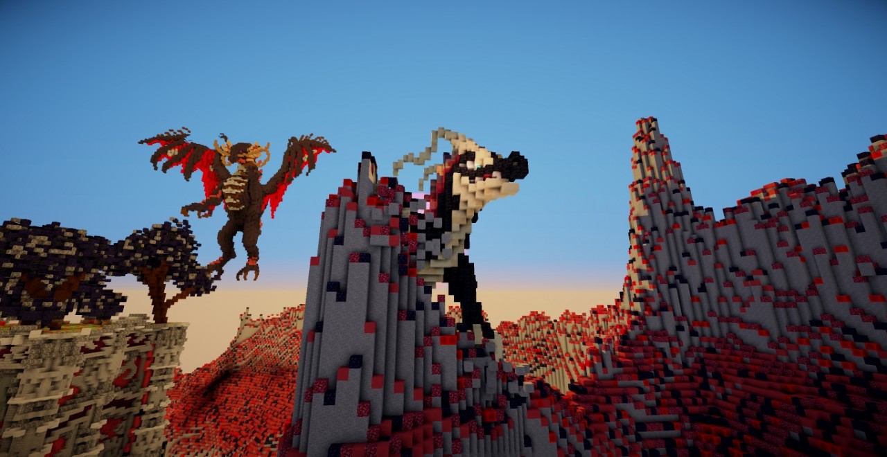 Requiem The sanctuary of dragons Minecraft Map