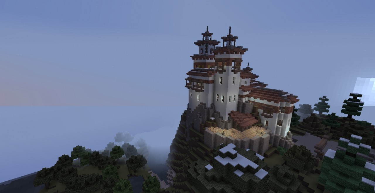 Mountaintop Monastery Minecraft Map