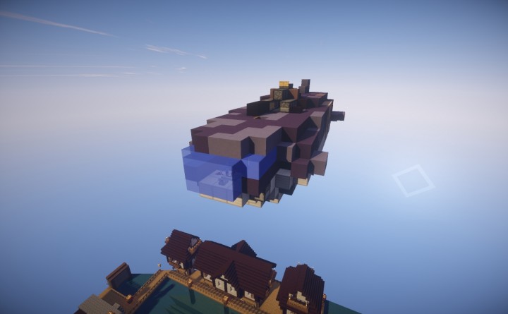 Working Air Warship: Barracuda Submersible Attack Craft With Adjustable ...