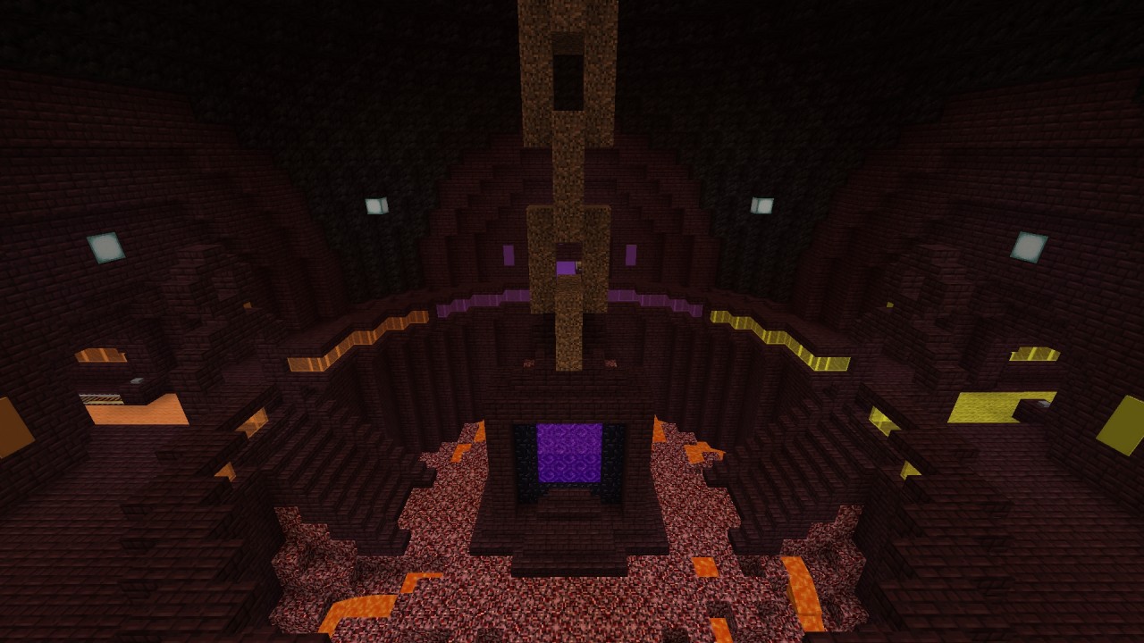 Basic Nether Spawn Minecraft Map