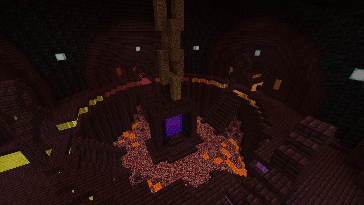 Basic Nether Spawn Minecraft Map