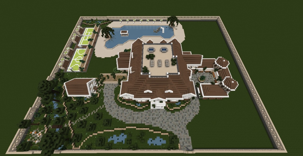 Traditional Mansion Minecraft Map
