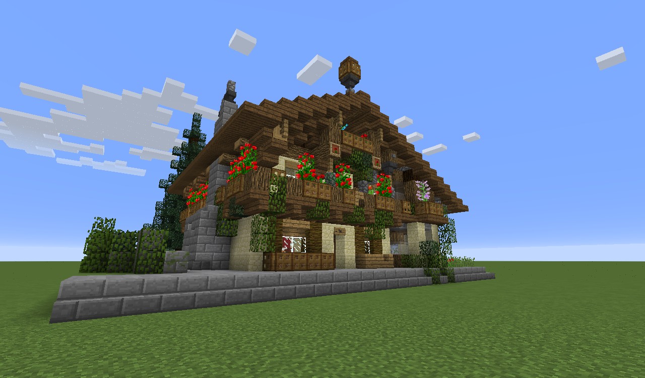 Bavarian/Austrian House (Download) Minecraft Map