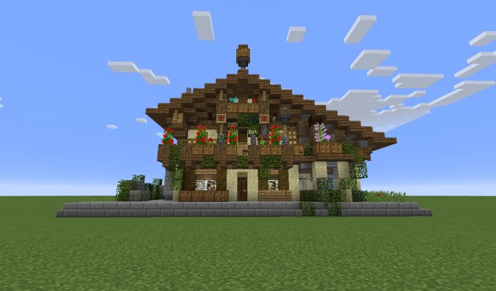 Bavarian/Austrian House (Download) Minecraft Map
