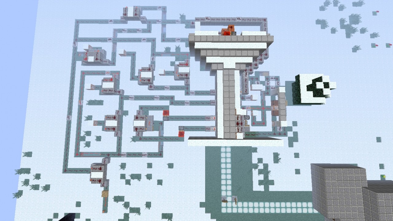 Minecraft 1.8.7 Super Computers! Minecraft Map