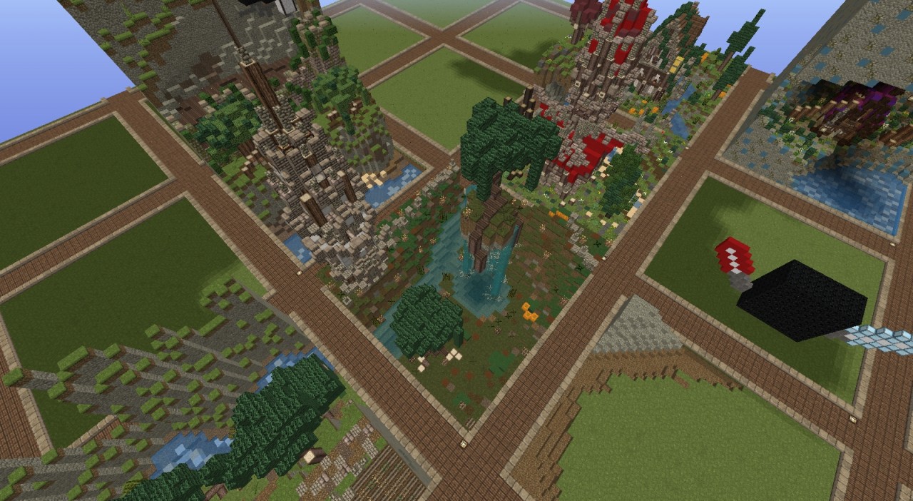 Plotme Build Minecraft Map