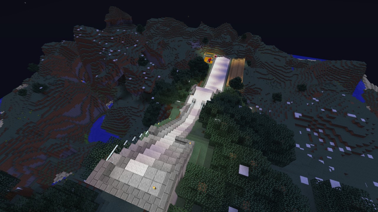 Ski Jump PLANICA Minecraft Map