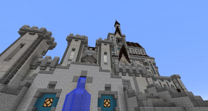 White Wall Castle Minecraft Map