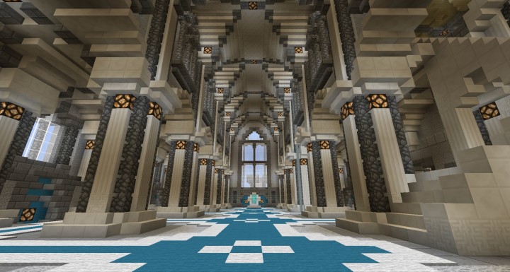 White Wall Castle Minecraft Map