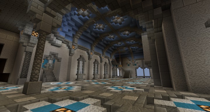White Wall Castle Minecraft Map