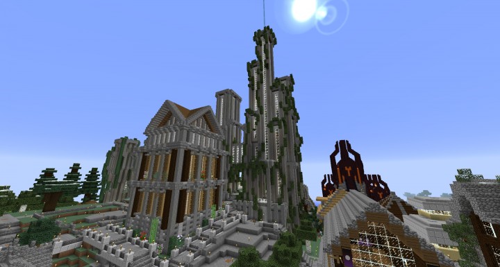 Modern Town hall Minecraft Map