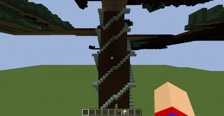 tree fort Minecraft Map
