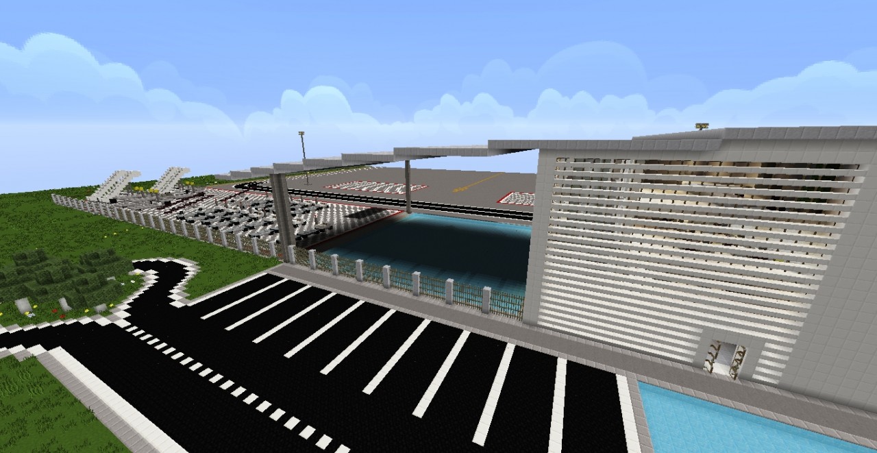 Cargo Terminal Minecraft Map