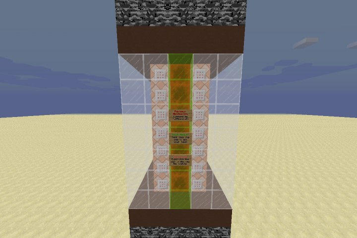 IJAMinecraft's Parkour Mechanics Obstacle Course! Minecraft Map