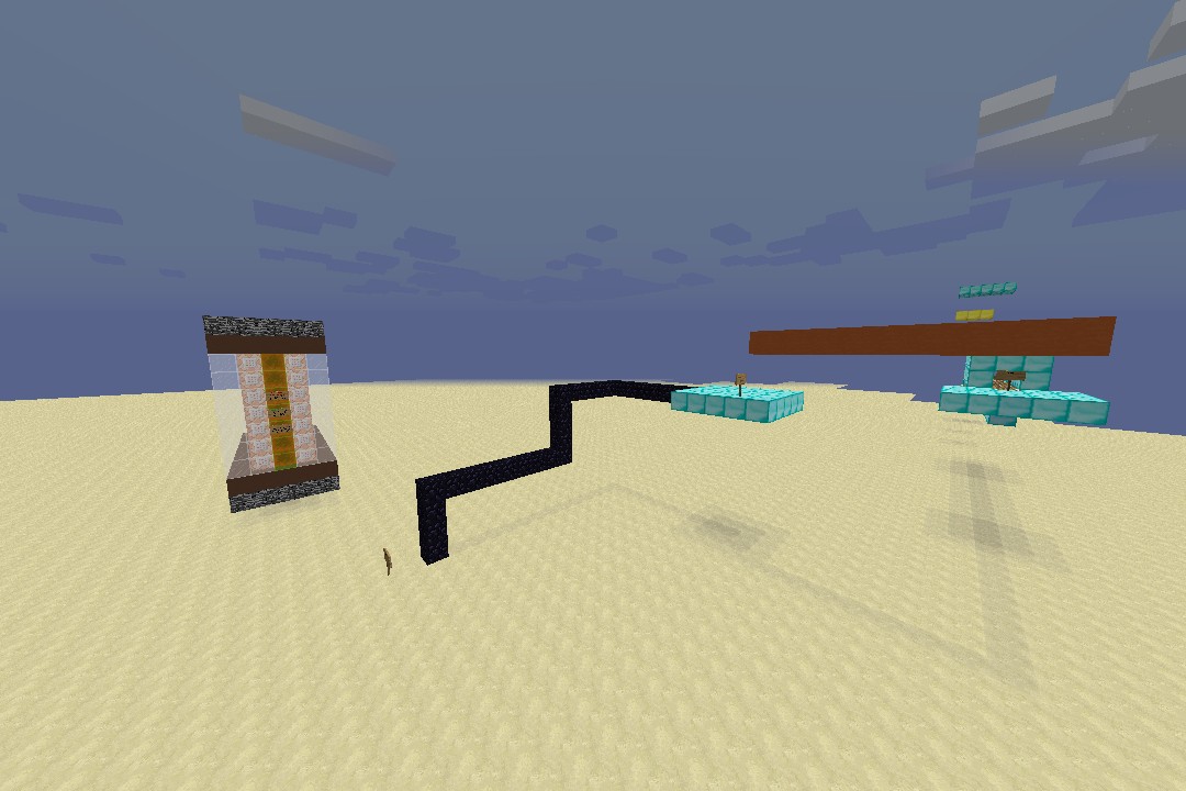 IJAMinecraft's Parkour Mechanics Obstacle Course! Minecraft Map