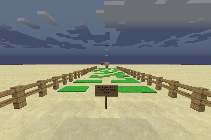 IJAMinecraft's Parkour Mechanics Obstacle Course! Minecraft Map