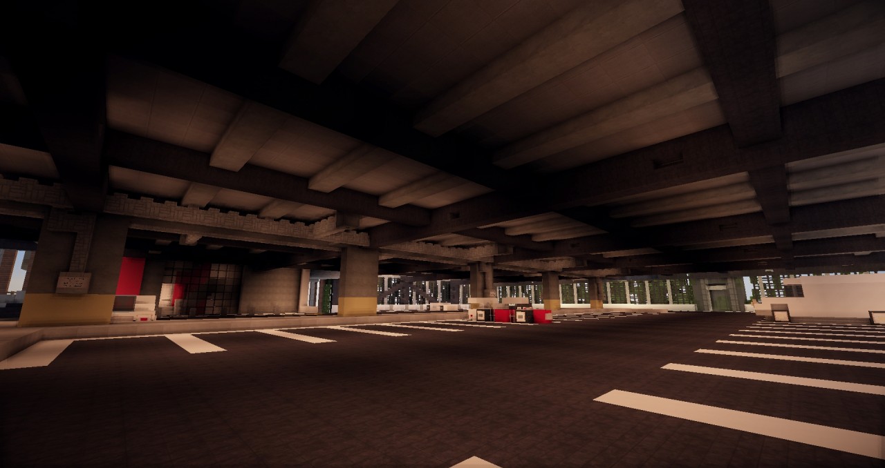 Multistorey car park | TheVisual_Play Minecraft Map
