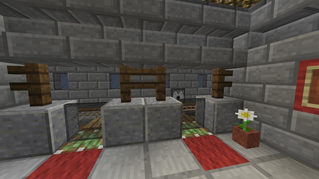 Automatic Train Station with Ticket System [vanilla] Minecraft Map