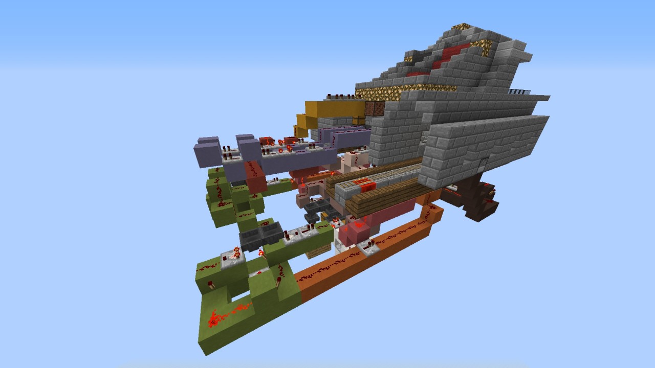 Automatic Train Station with Ticket System [vanilla] Minecraft Map