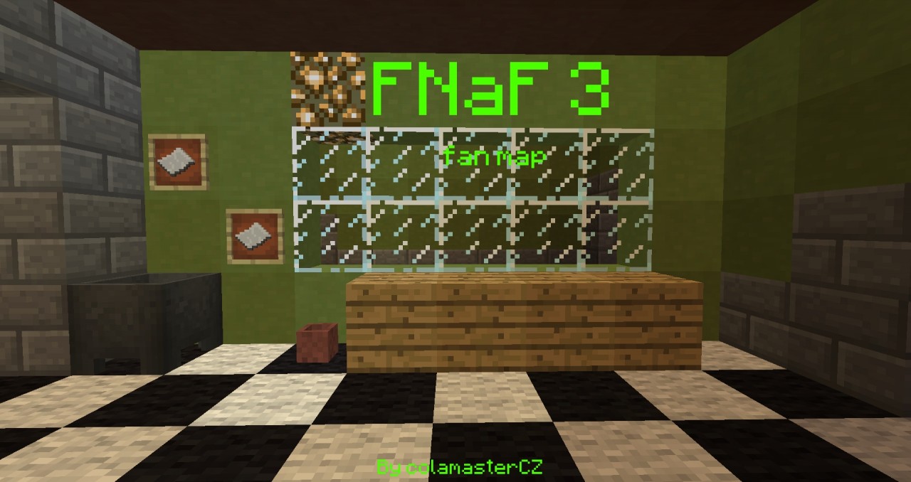 FNaF 3 Fan map Minecraft Map