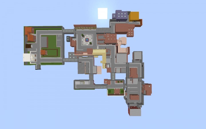 rp_downtown in minecraft! Minecraft Map
