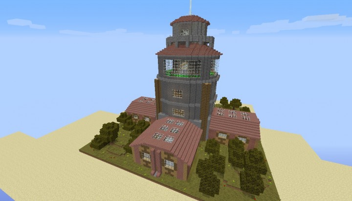 Ultimate Beacon Tower Home Minecraft Map