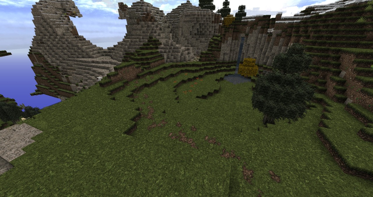 The Lands of The Shattered Realm Minecraft Map