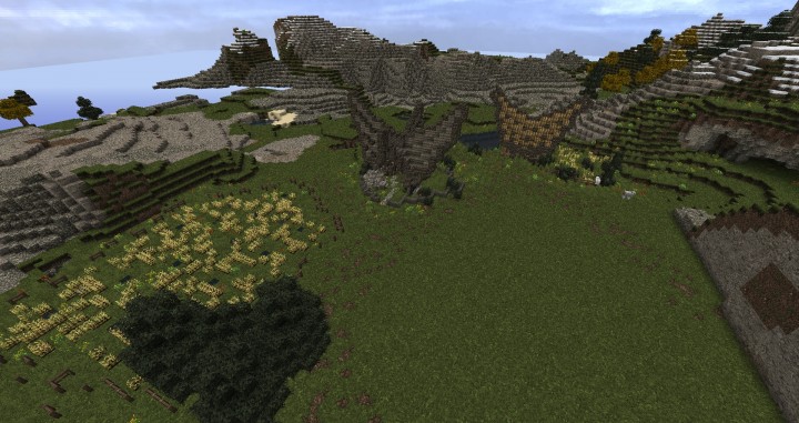 The Lands of The Shattered Realm Minecraft Map