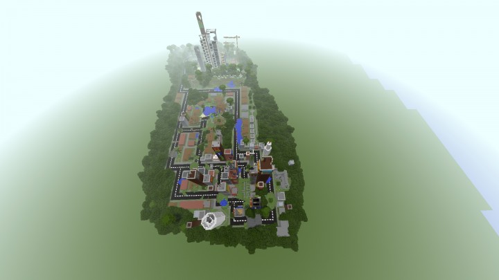 Zombie Apocalypse Map Minecraft Map