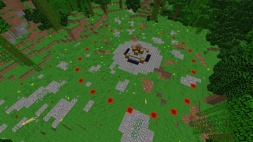 Survival/Hunger games Jungle map #1 Minecraft Map