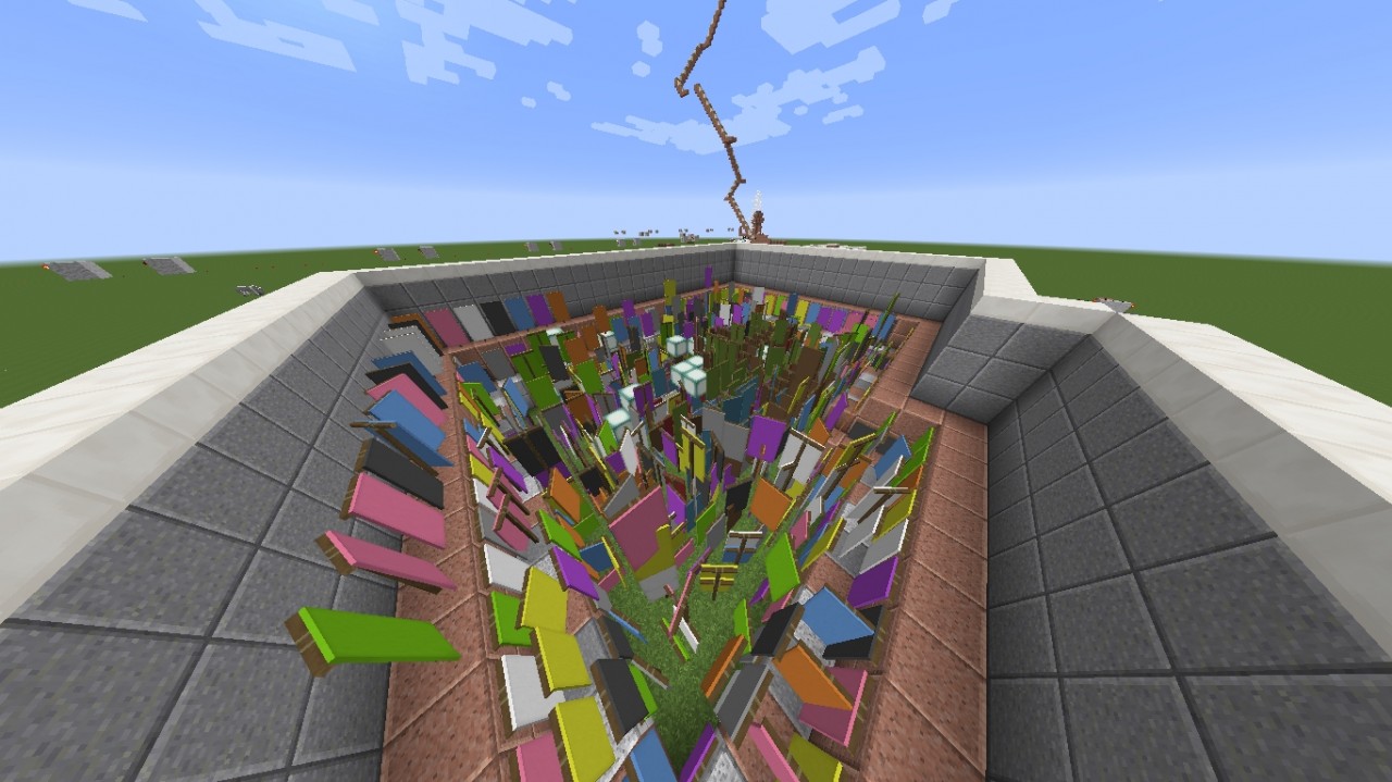 THE MAP OF RAGE AND DESTRUCTION Minecraft Map