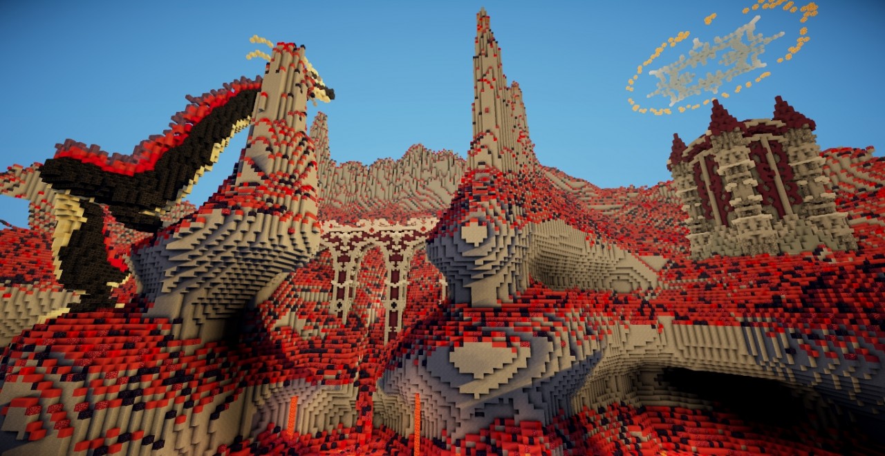 Requiem The sanctuary of dragons Minecraft Map
