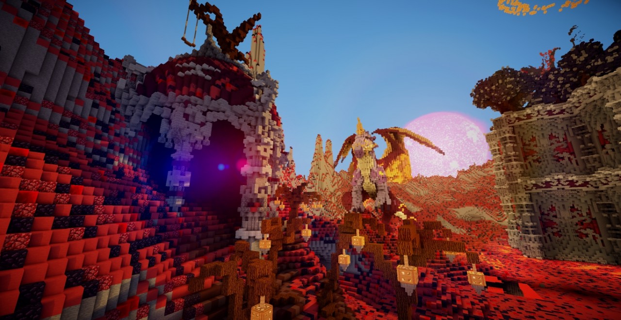 Requiem The sanctuary of dragons Minecraft Map