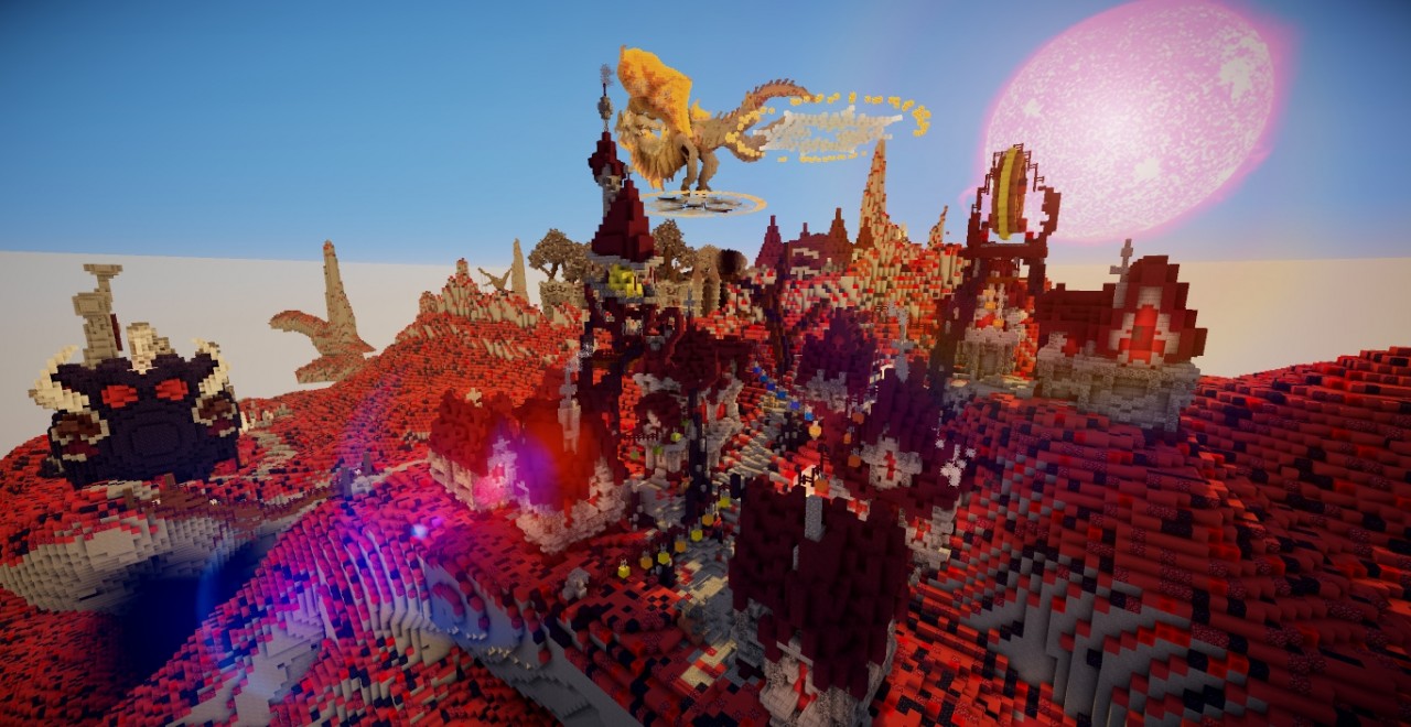 Requiem The sanctuary of dragons Minecraft Map