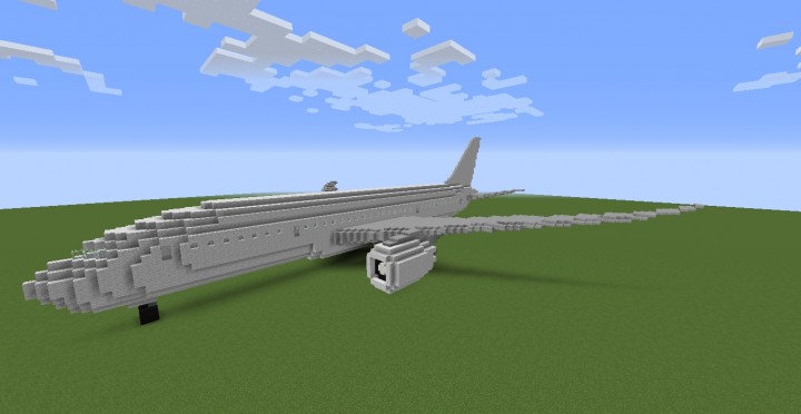 Boeing 787-8 Minecraft Map